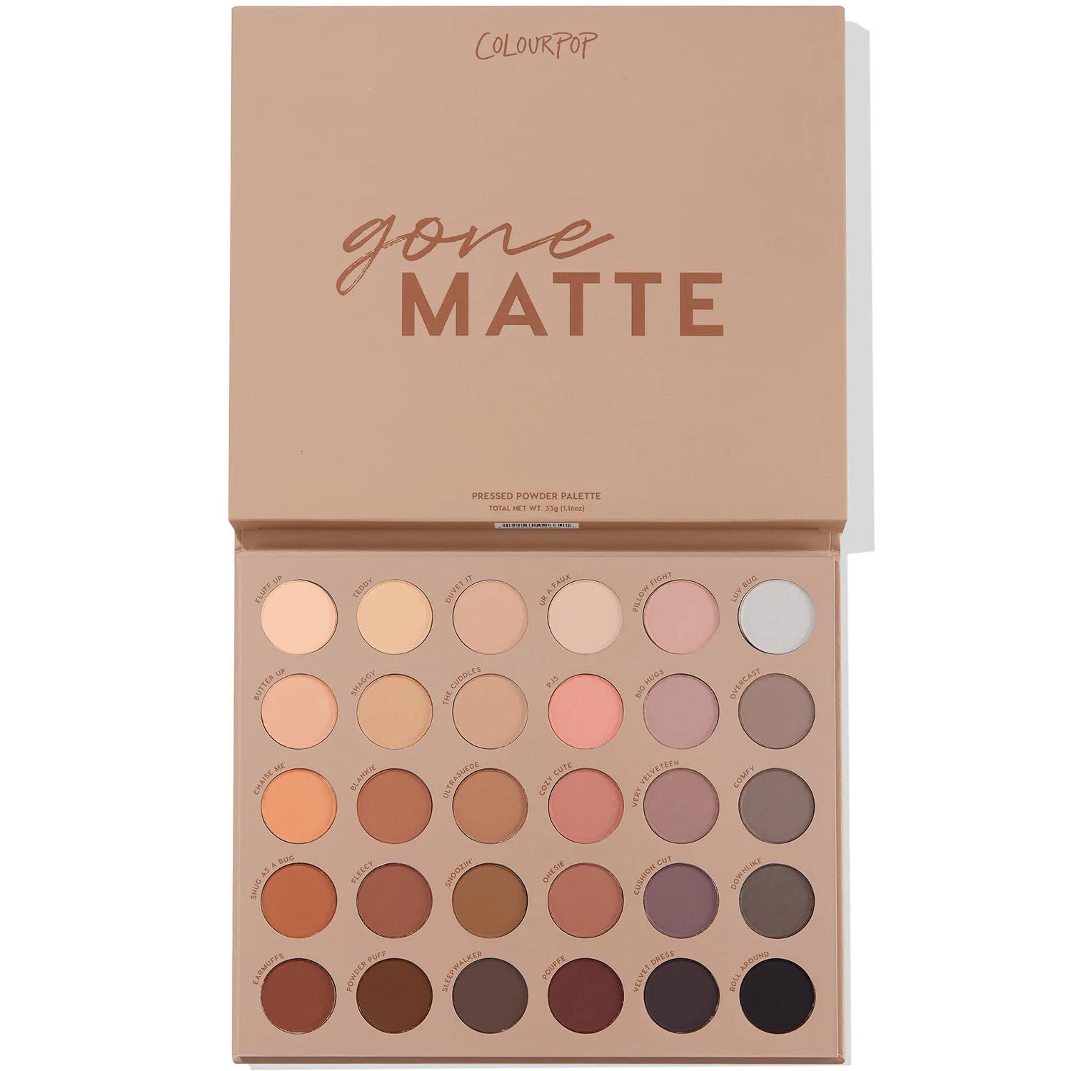 COLOURPOP Gone Matte Mega Eyeshadow Palette